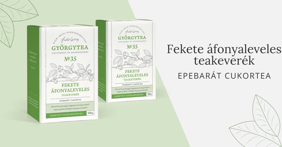Fekete áfonyaleveles teakeverék - Bükki Gyógytea Blog
